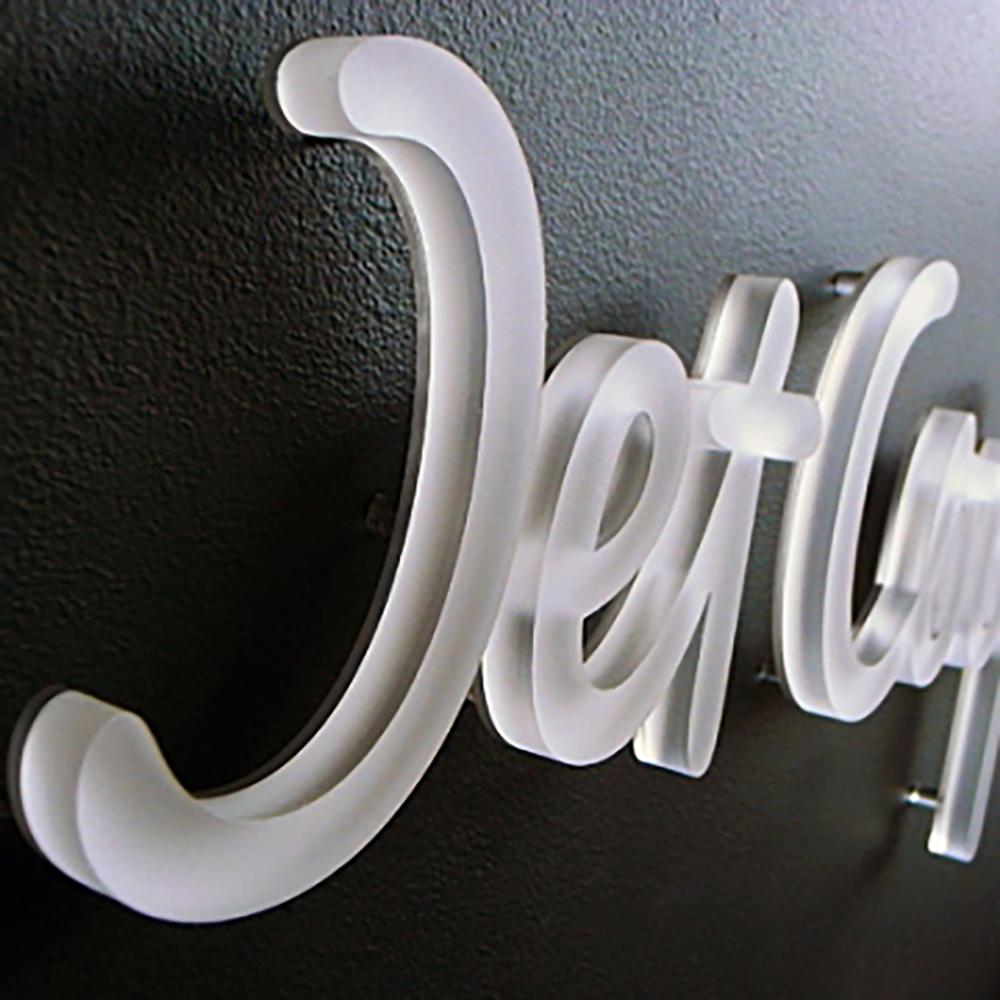 Lettere rottate multistrato - Guangzhou Raoyang Creative Signs Ltd