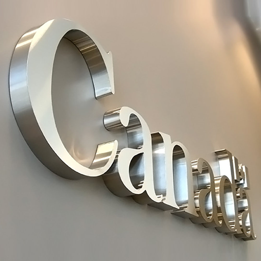 Stainless Steel Channel Letters - Guangzhou Raoyang Creative Signs Ltd